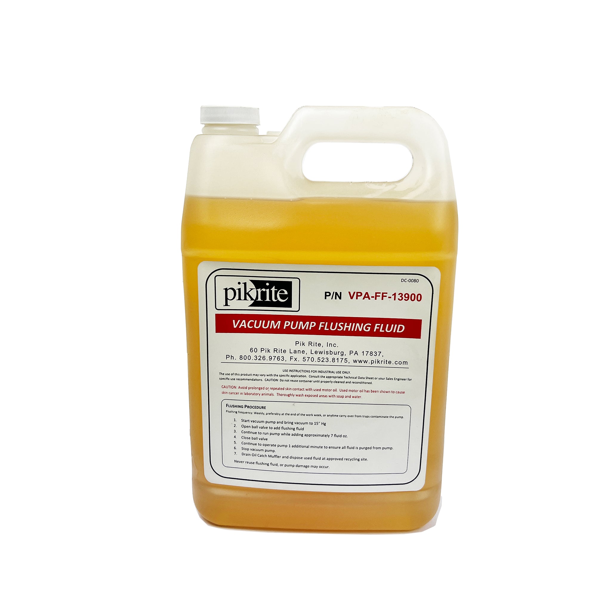 Flushing Fluid, Pik Rite @ Gallon | Pik Rite Quality Parts